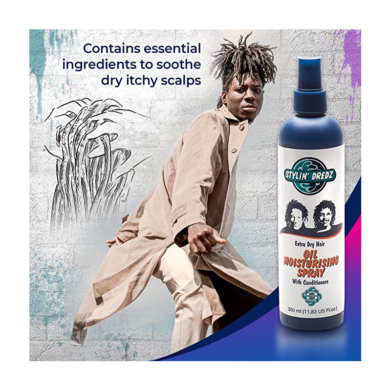 Say goodbye to brittle and lifeless dreadlocks with Stylin' Dredz E...