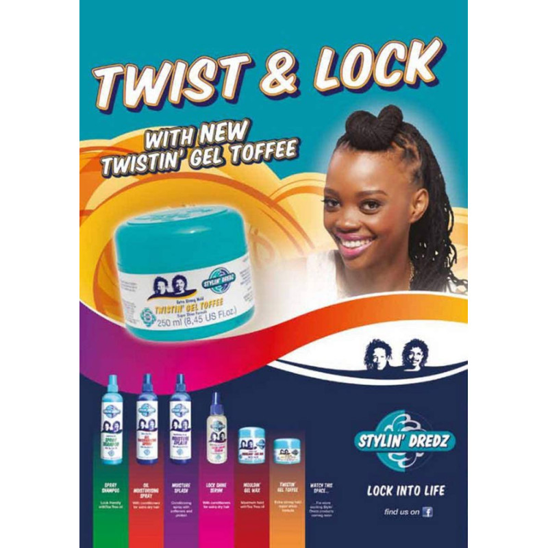 Say goodbye to brittle and lifeless dreadlocks with Stylin' Dredz E...