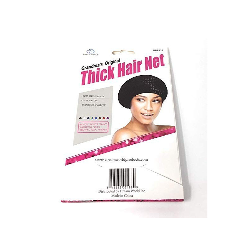 Thick Hair Net (Black)