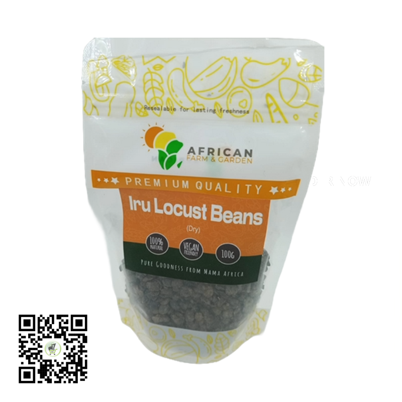 Frozen Iru (Locust Beans) 100g by AFG - Dubai & UAE by OJAMEA.COM