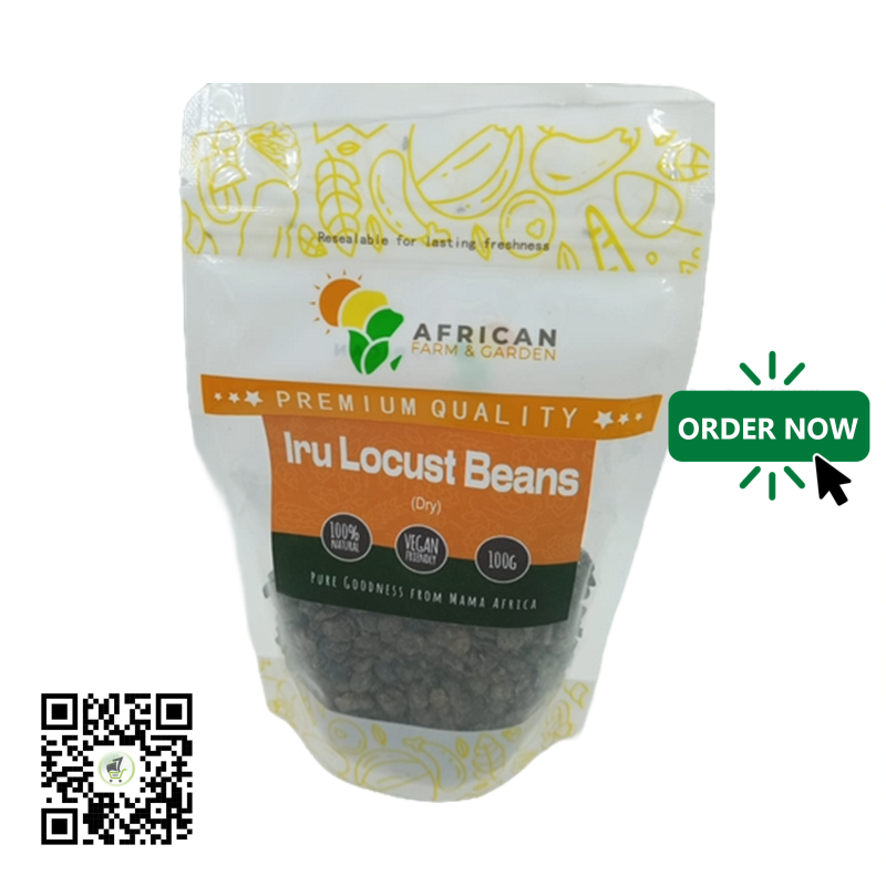 Frozen Iru (Locust Beans) 100g by AFG - Dubai & UAE by OJAMEA.COM