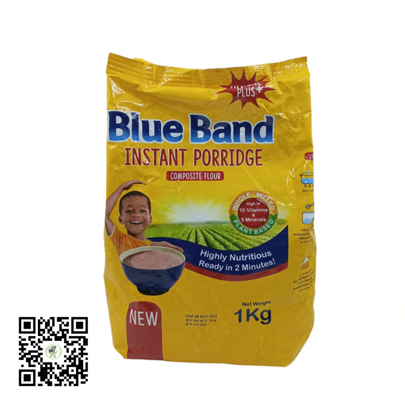 Blue Band Instant Porridge 1kg - A Wholesome and Nutritious Start t...