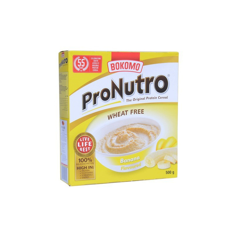 Bokomo ProNutro Banana Flavoured Cereal.18 High in vitamins, source...