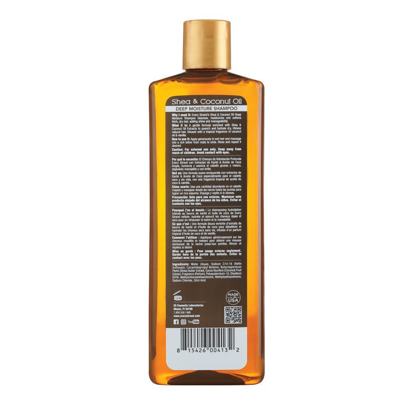 Every Strand Shea & Coconut Oil Deep Moisture Shampoo